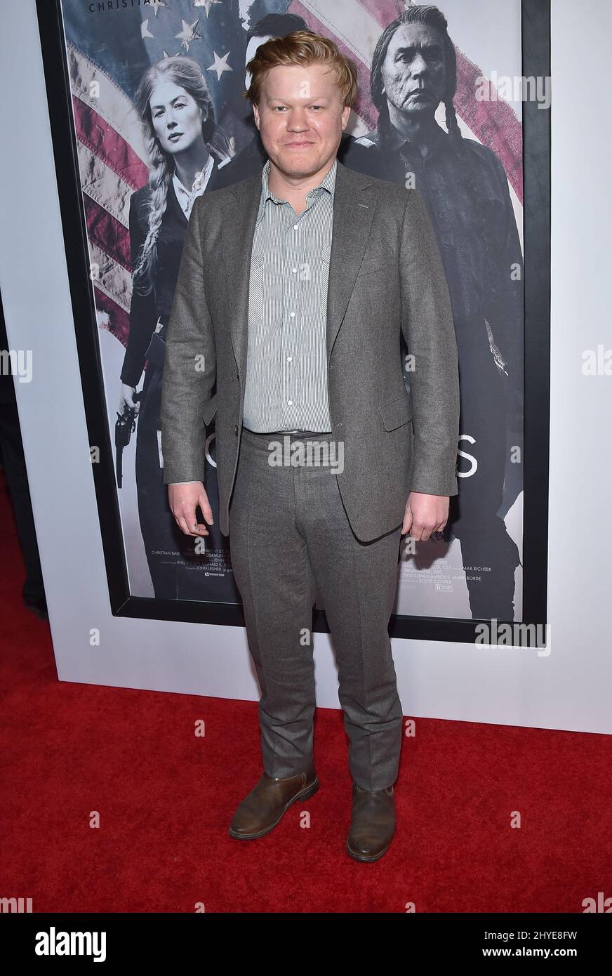 Jesse Plemons at the premiere of "Hostiles" held at the Samuel Goldwyn ...