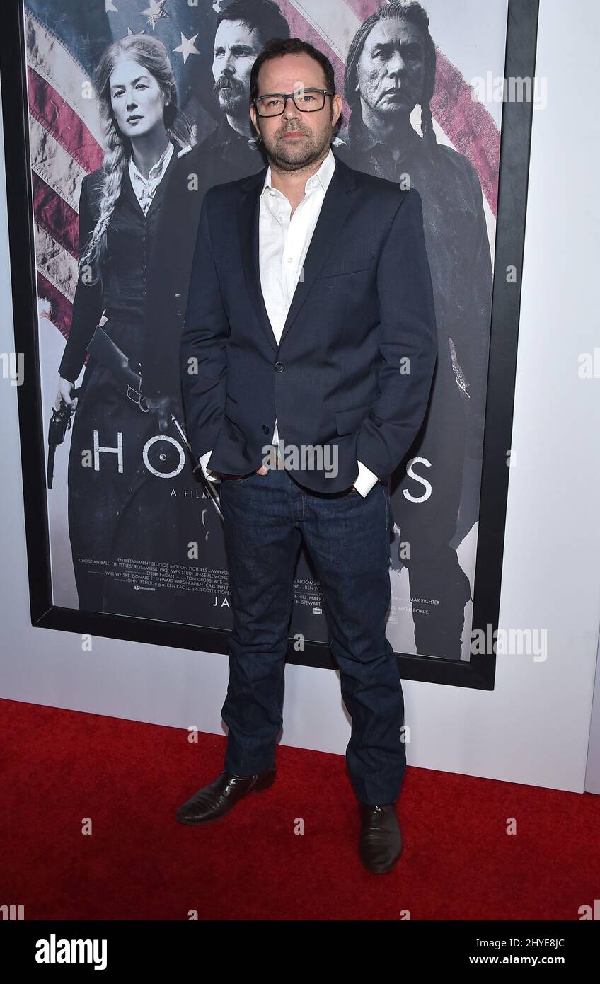 Rory Cochrane at the premiere of "Hostiles" held at the Samuel Goldwyn ...