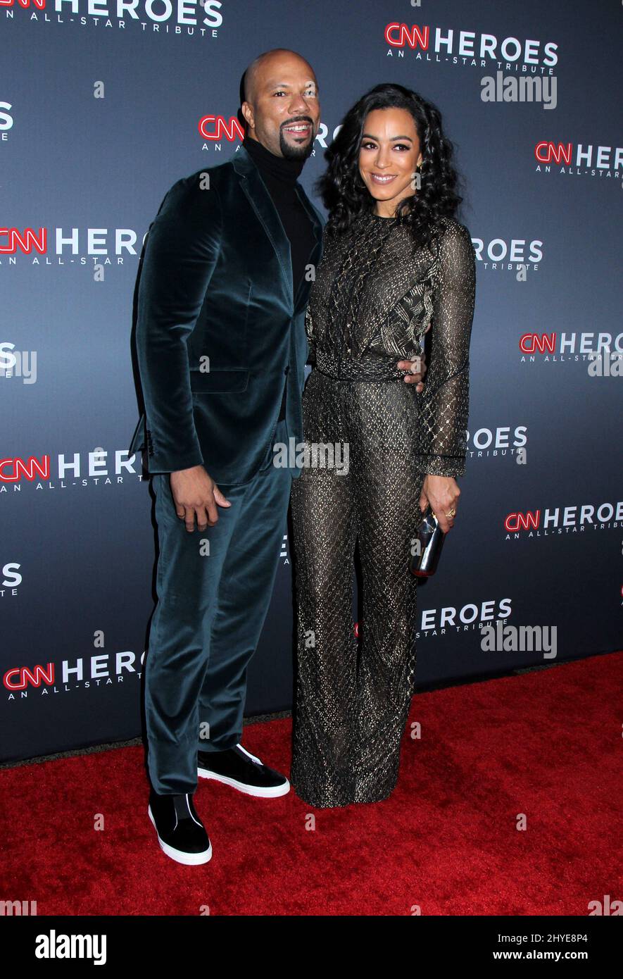 Common & Angela Rye attending the 11th Annual CNN Heroes: An All-Star ...
