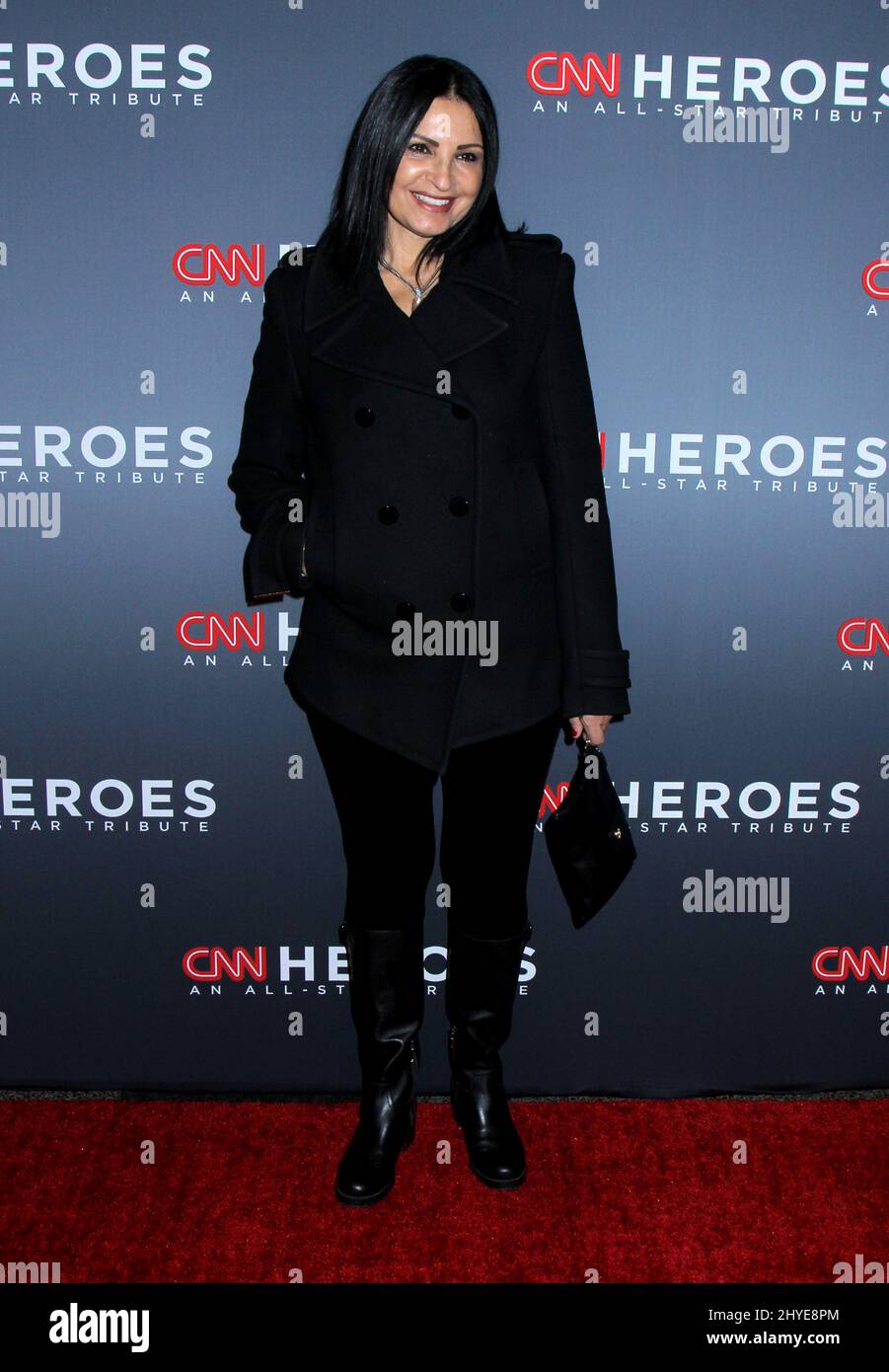 Kathrine narducci attending 11th annual cnn heroes hi-res stock ...