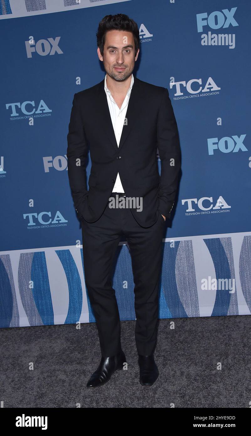 Ed Weeks attending the FOX Winter TCA 2018 in Pasadena, Los Angeles ...