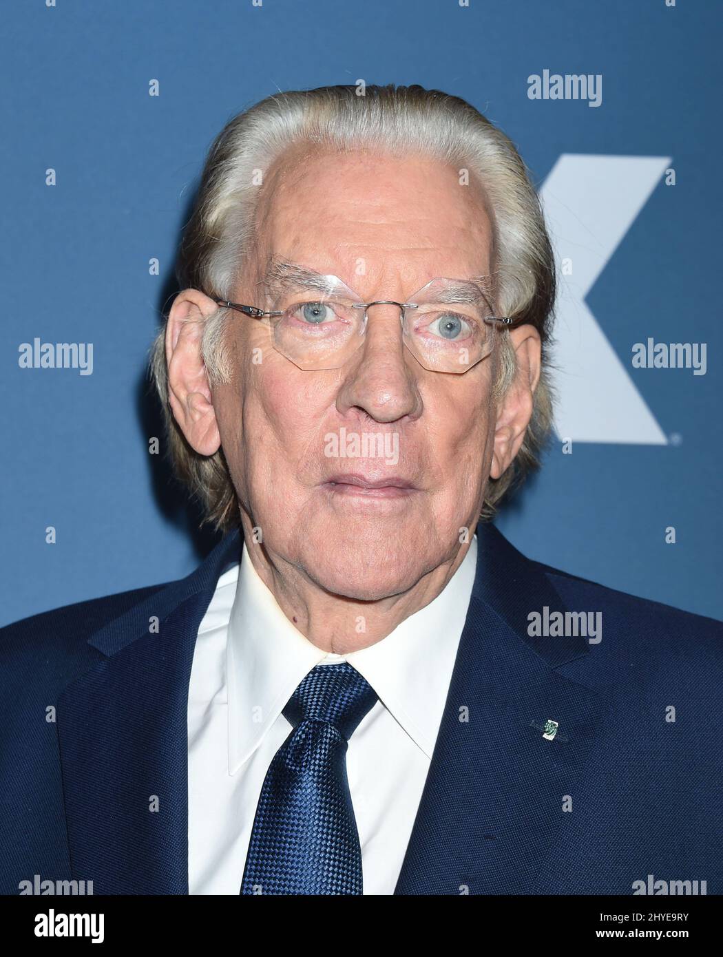 Donald Sutherland attending the FX Starwalk during the 2018 Winter TCA ...