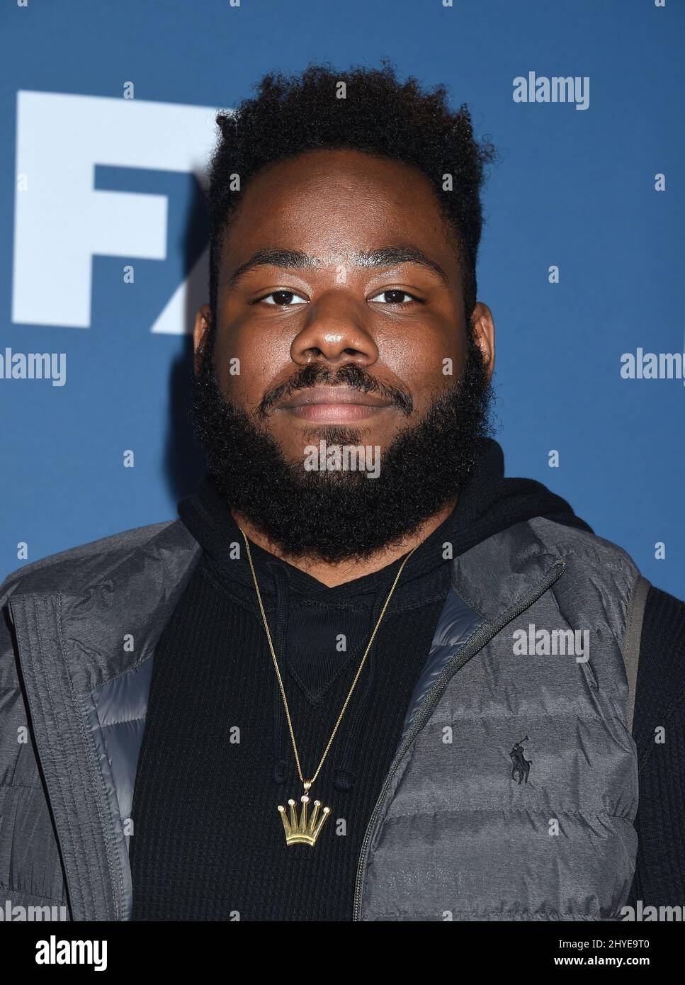 Stephen Glover attending the FX Starwalk during the 2018 Winter TCA ...