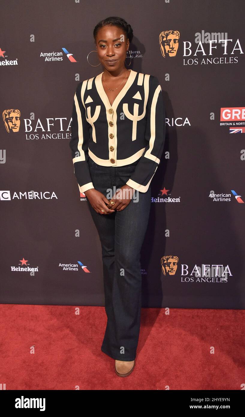 Kirby Howell-Baptiste at the BAFTA Los Angeles Tea Party 2018 event at ...