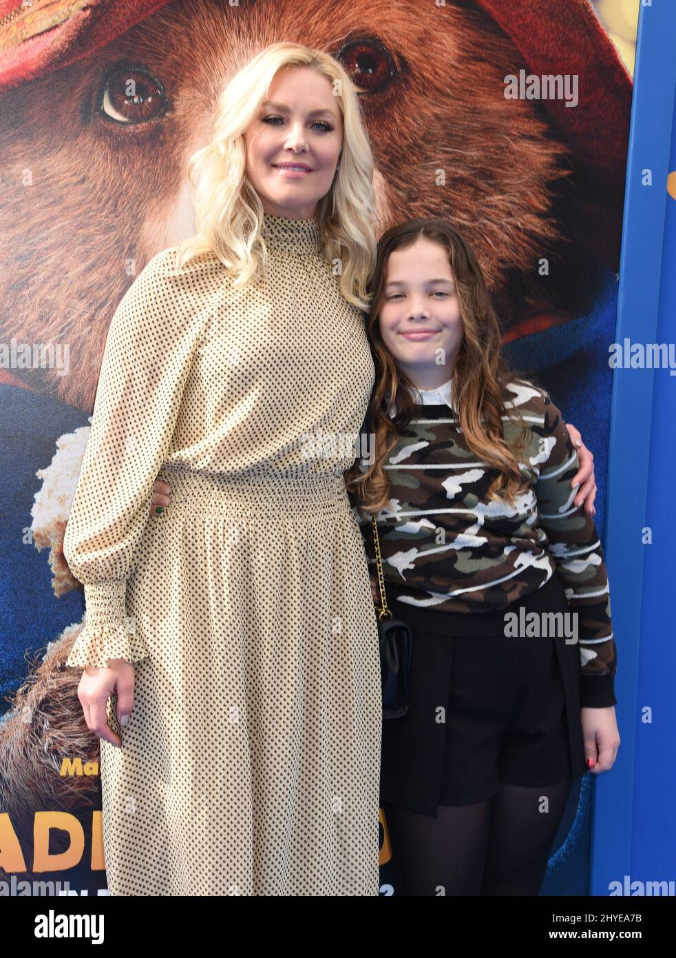 Elisabeth Rohm and Easton August Anthony at "Paddington 2" U.S ...