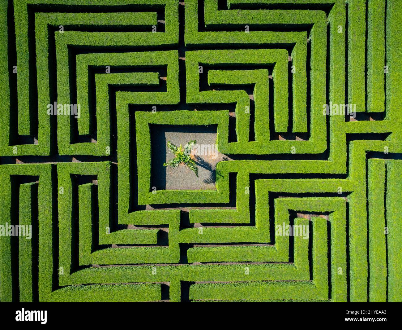 Large field maze hi-res stock photography and images - Alamy