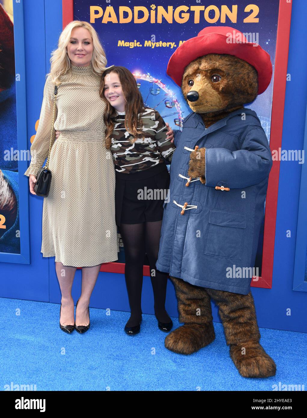 Elisabeth Rohm and Easton August Anthony at "Paddington 2" U.S ...