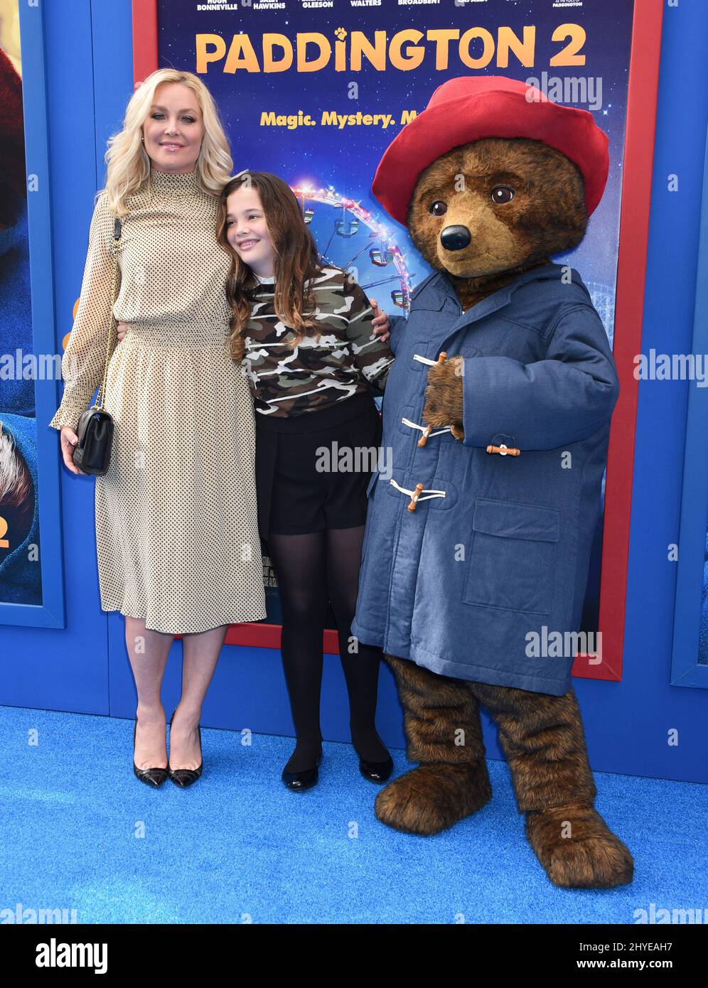 Elisabeth Rohm and Easton August Anthony at "Paddington 2" U.S ...