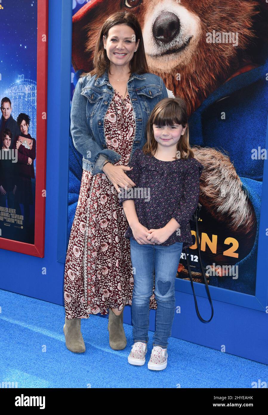 Alice Rigney Oswalt and Meredith Salenger at "Paddington 2" U.S ...