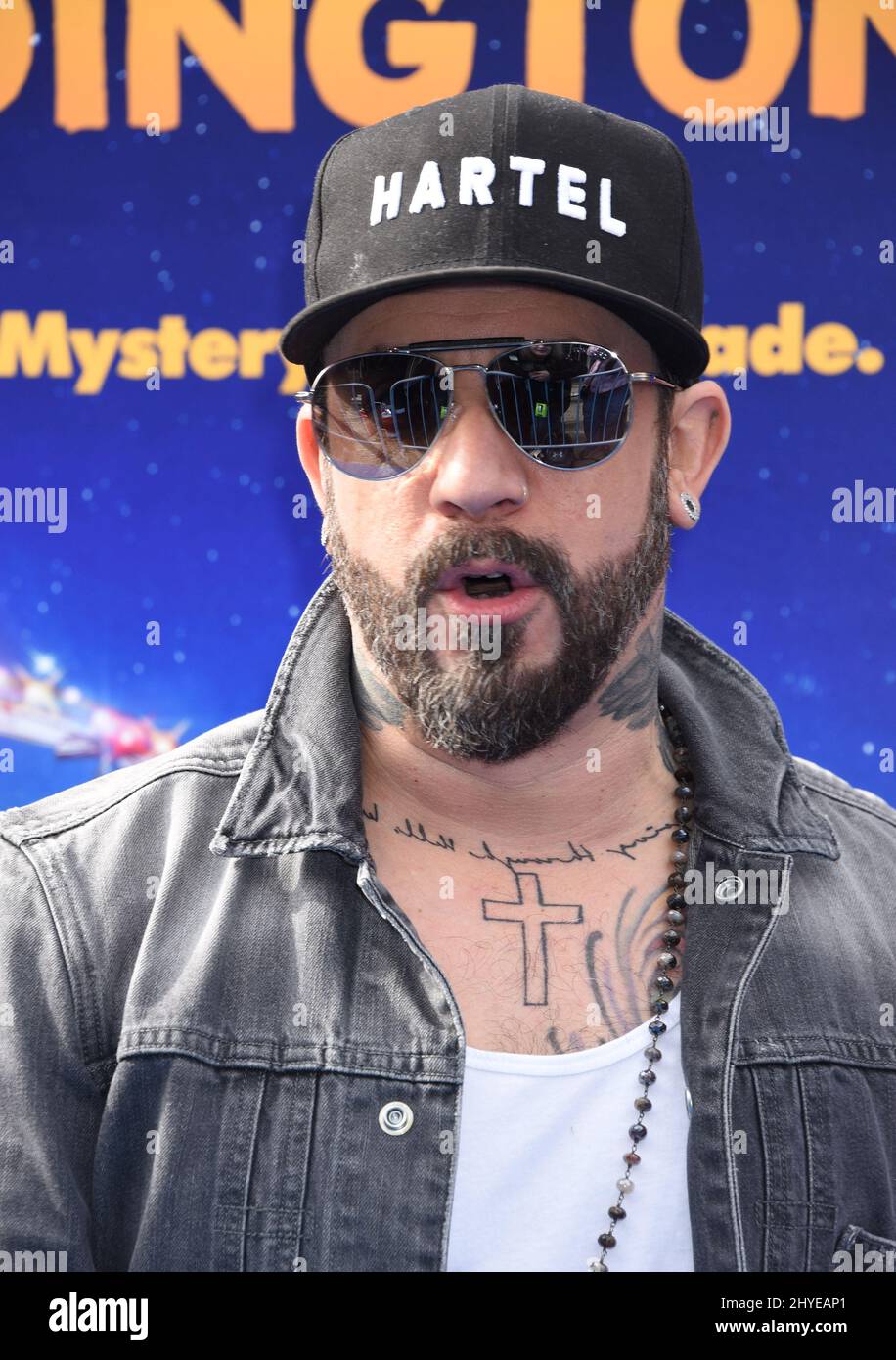 AJ McLean at "Paddington 2" U.S. Premiere held at the Regency Village ...