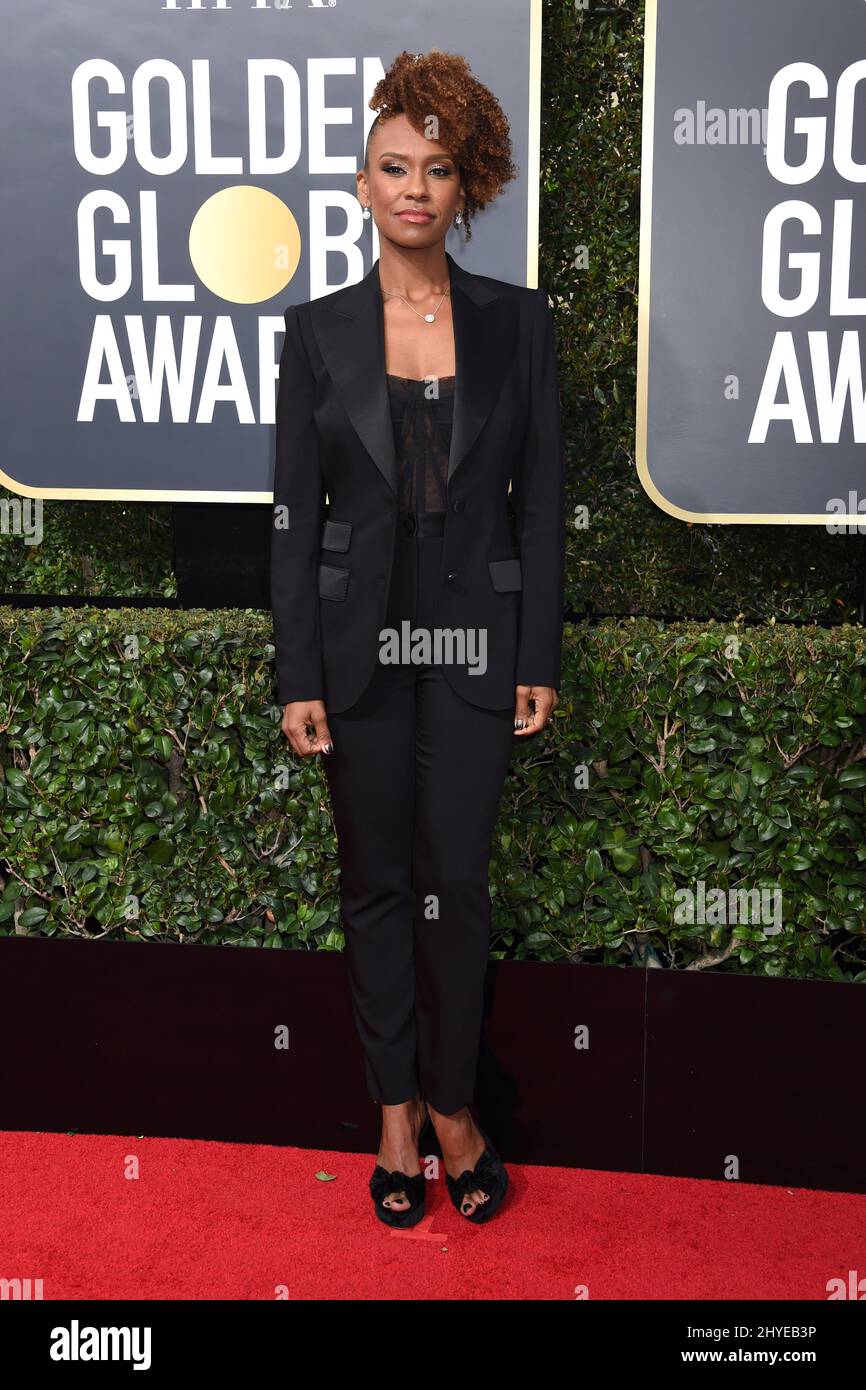 Ryan Michelle Bathe at the 75th Annual Golden Globe Awards held at the ...