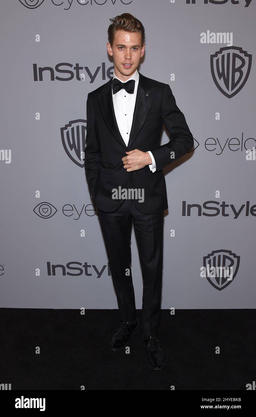 Austin Butler at the InStyle and Warner Bros. Pictures Golden Globes ...