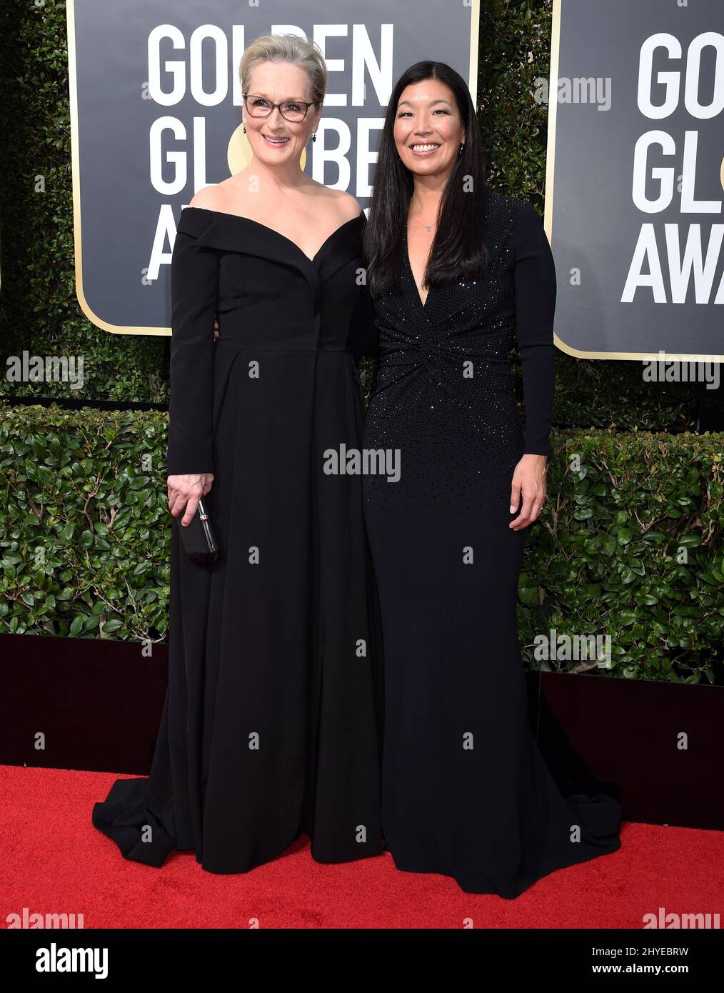 Meryl Streep, Ai-jen Poo, metoo at the 75th Annual Golden Globe Awards ...