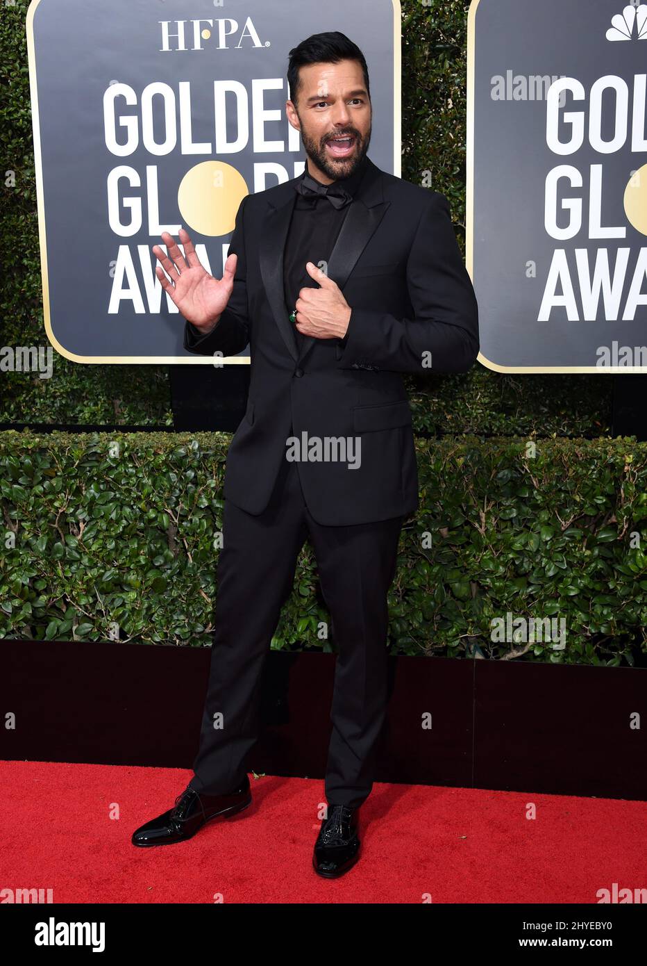 Ricky Martin at the 75th Annual Golden Globe Awards held at the Beverly ...