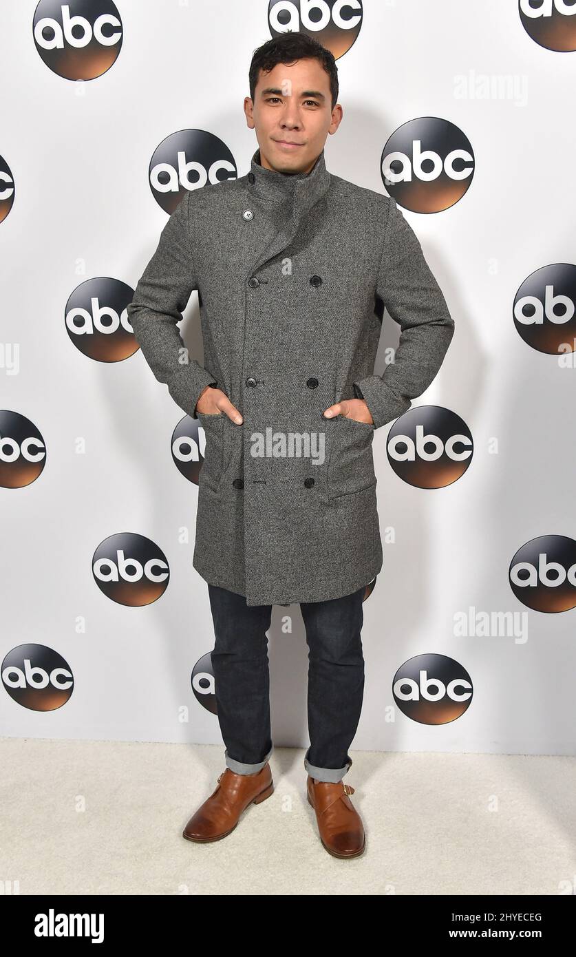 Conrad Ricamora at the ABC TCA Winter Press Tour 2018 Red Carpet Event ...