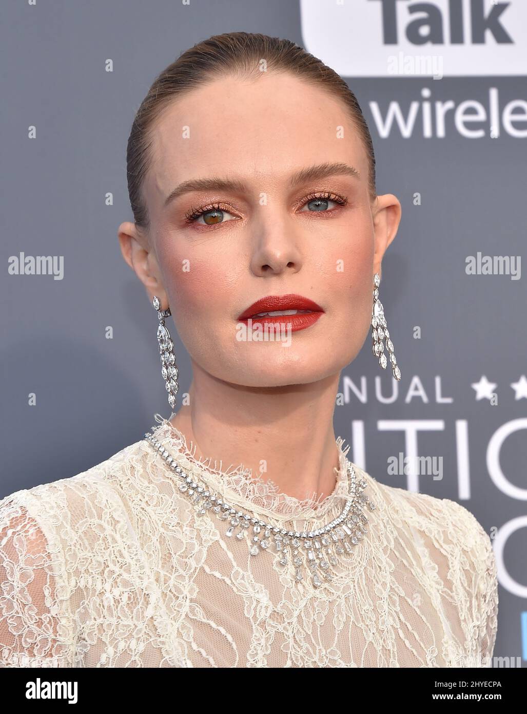 Kate Bosworth at the 23rd Annual Critics' Choice Awards event at Barker ...