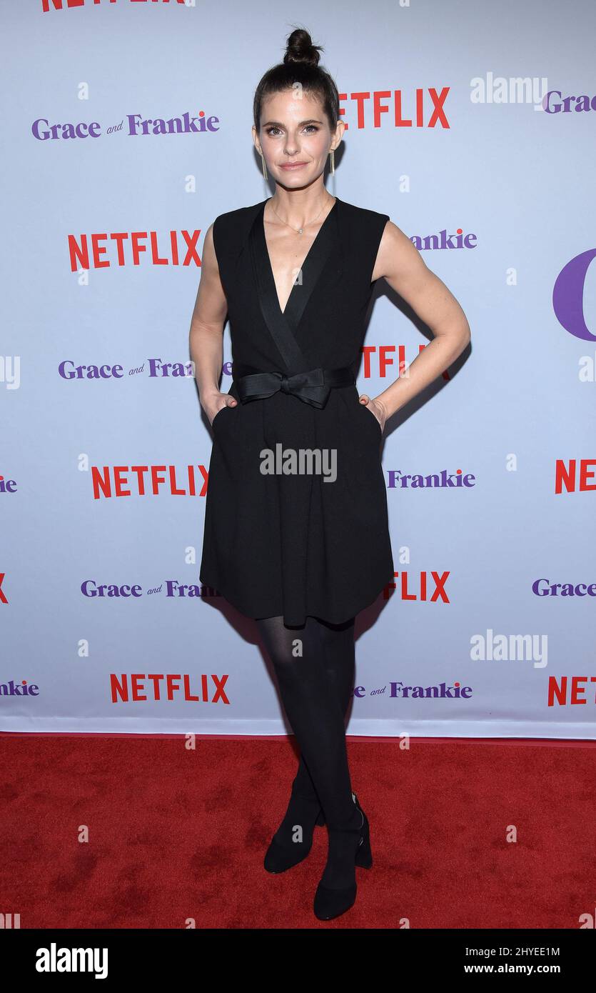 Lindsey Kraft at the Netflix's 'Grace and Frankie' Season 4 Premiere ...