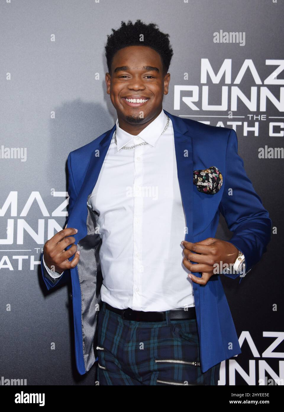 Dexter Darden at 20th Century Fox's "Maze Runner: The Death Cure" Fan ...