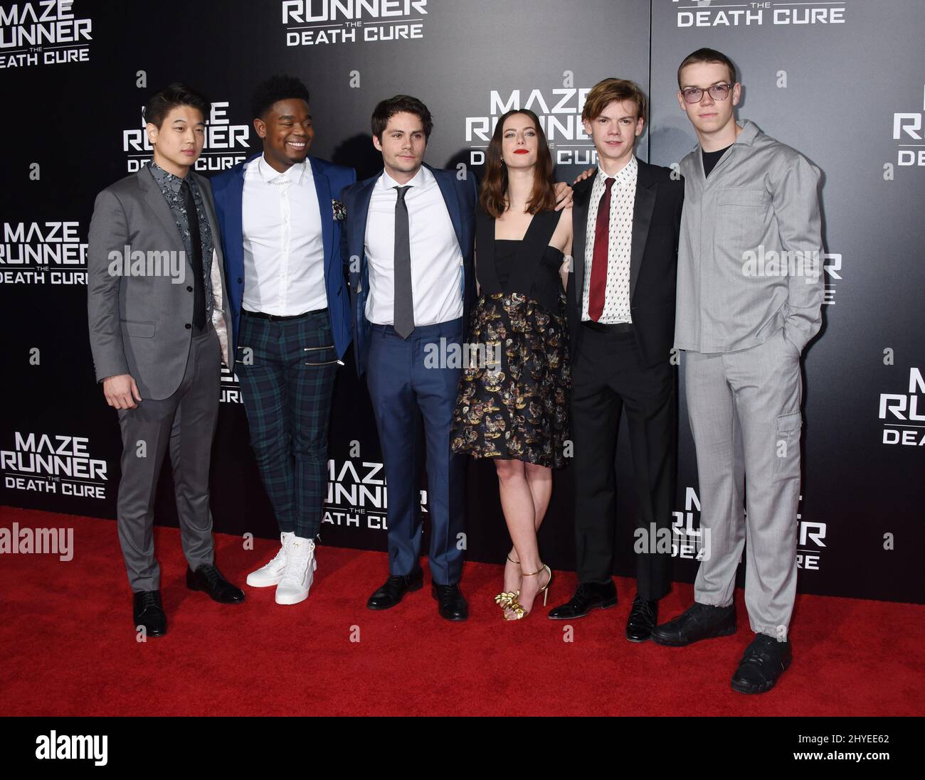 Ki Hong Lee, Dexter Darden, Dylan O'Brien, Kaya Scodelario, Thomas ...
