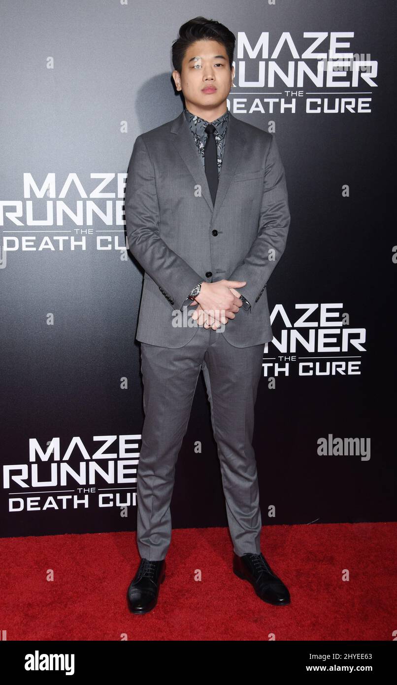 Ki Hong Lee at 20th Century Fox's "Maze Runner: The Death Cure" Fan ...