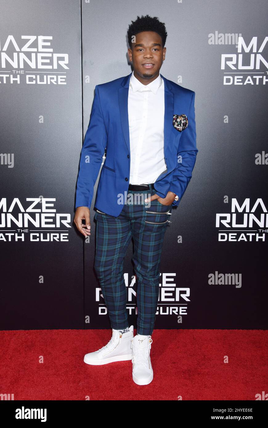 Dexter Darden at 20th Century Fox's "Maze Runner: The Death Cure" Fan ...