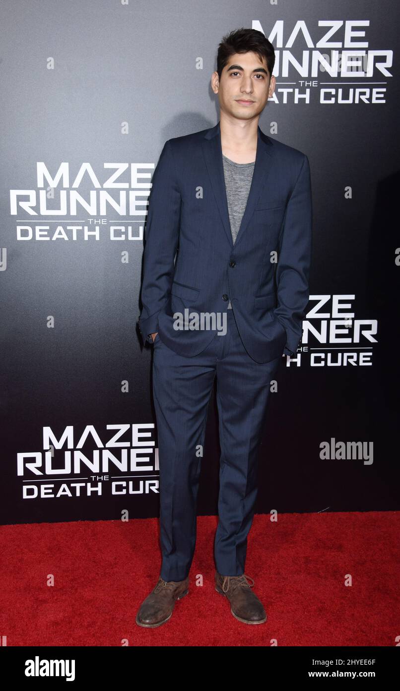 Alex Flores at 20th Century Fox's "Maze Runner: The Death Cure" Fan ...