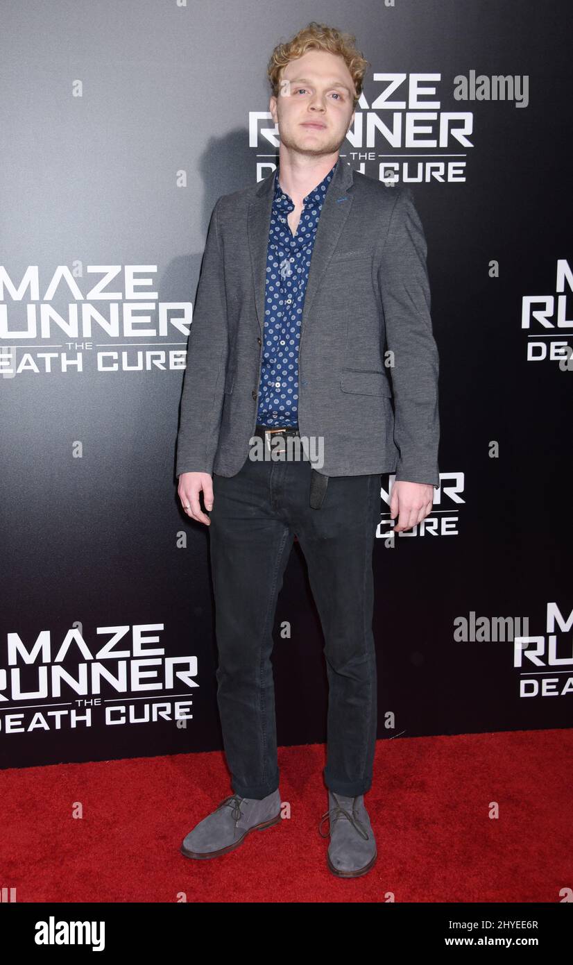 Joe Adler at 20th Century Fox's "Maze Runner: The Death Cure" Fan ...
