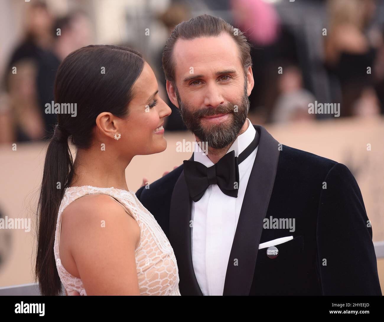 Joseph Fiennes and Maria Dieguez attending the 24th Annual Screen ...