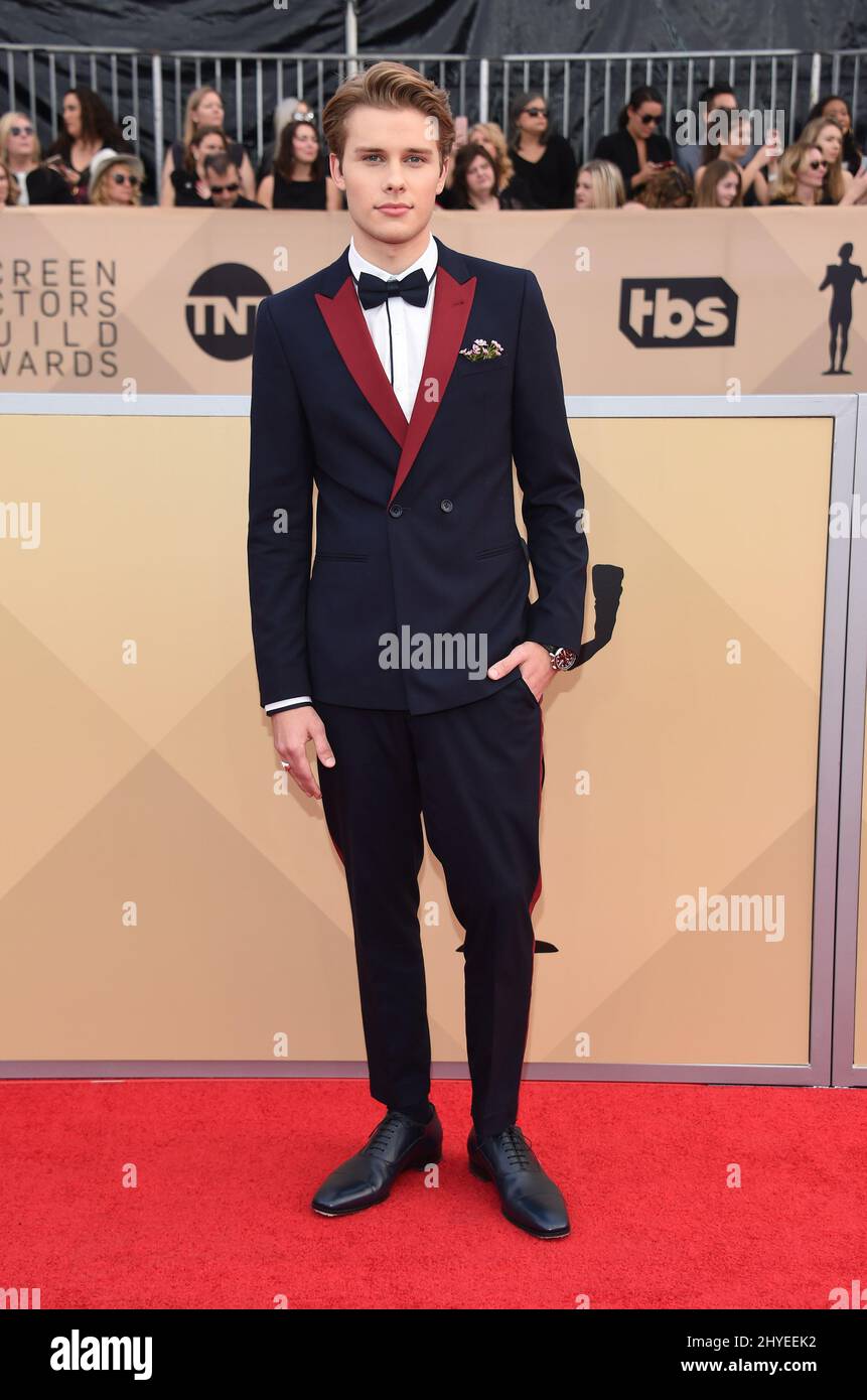 Logan Schuyler attending the 24th Annual Screen Actors Guild Awards ...