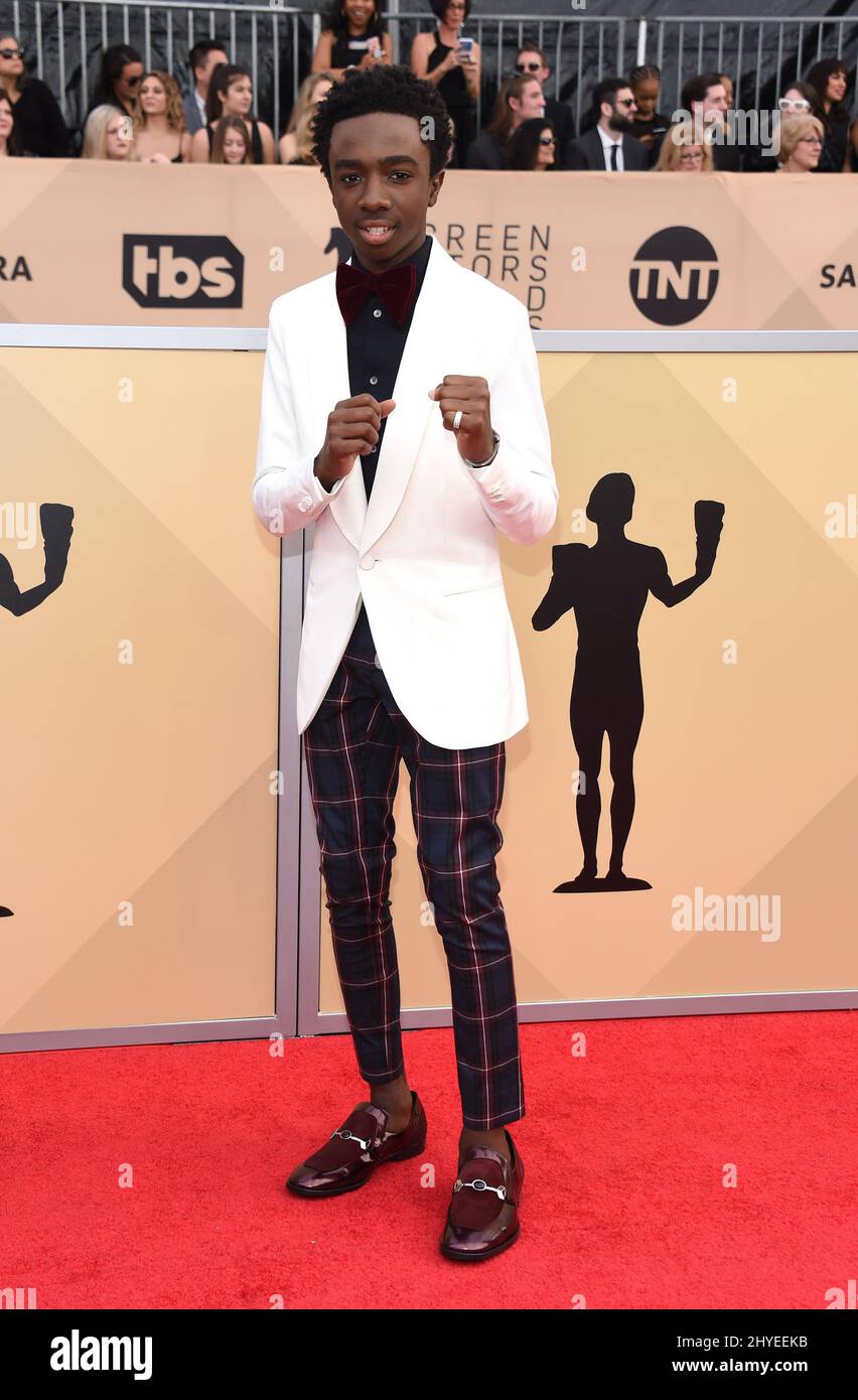Caleb McLaughlin attending the 24th Annual Screen Actors Guild Awards ...