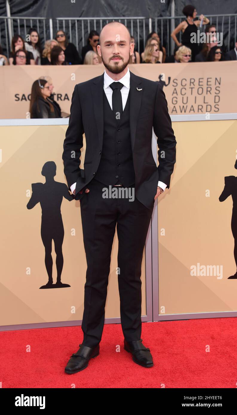 Evan Hall attending the 24th Annual Screen Actors Guild Awards held at ...