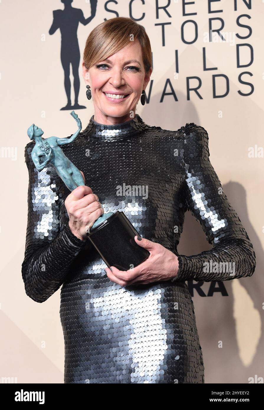 Allison Janney attending the 24th Annual Screen Actors Guild Awards ...