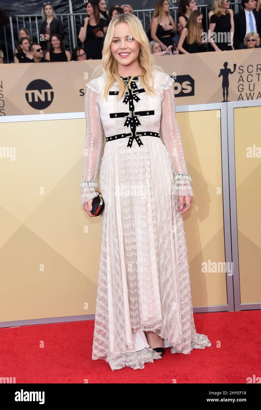 Abbie Cornish attending the 24th Annual Screen Actors Guild Awards held ...