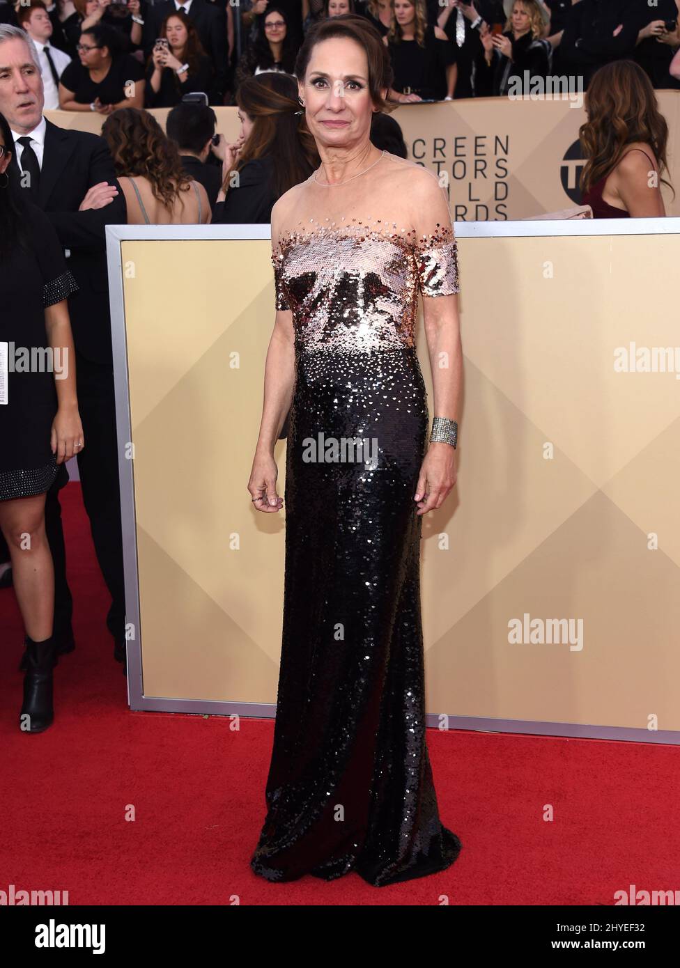 Laurie Metcalf attending the 24th Annual Screen Actors Guild Awards ...