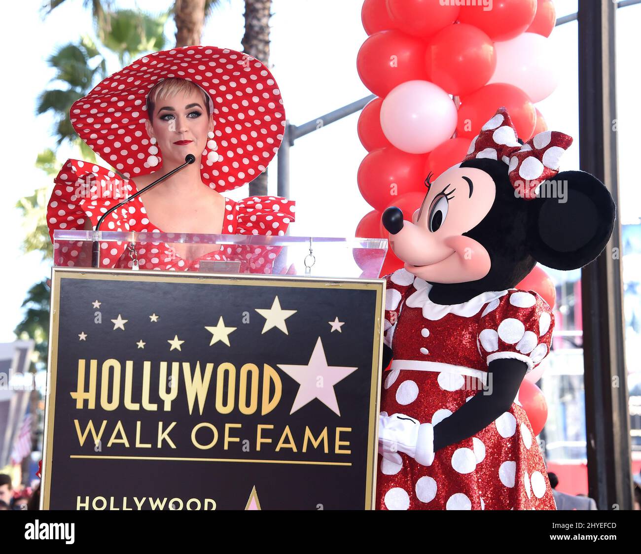 Minnie Mouse and Katy Perry. Minnie Mouse Celebrates 90th Anniversary ...