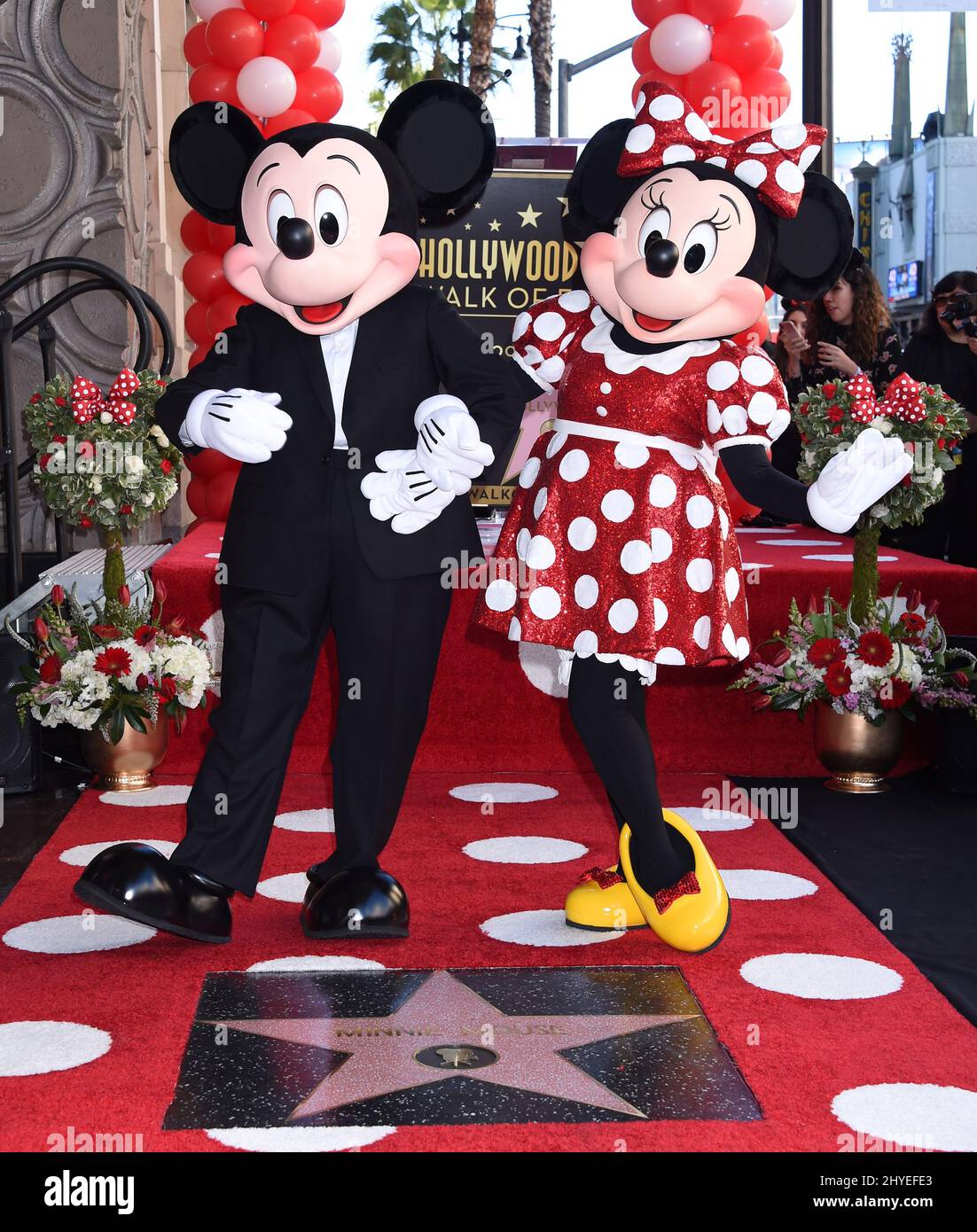 January 22, 2018 Hollywood, CA Mickey Mouse and Minnie Mouse Stock ...