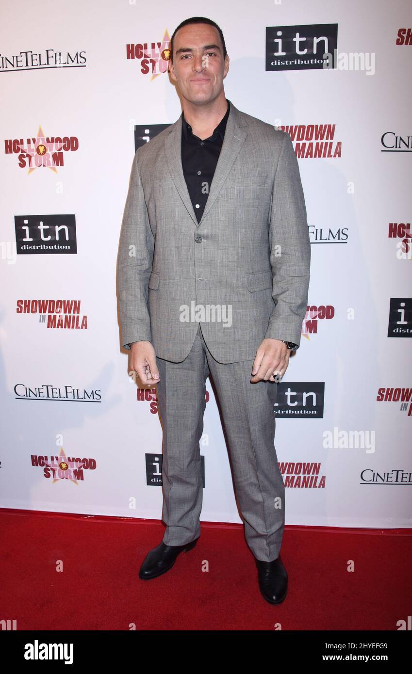 Alexander Nevsky at ITN Distribution's "Showdown In Manila" Los Angeles ...