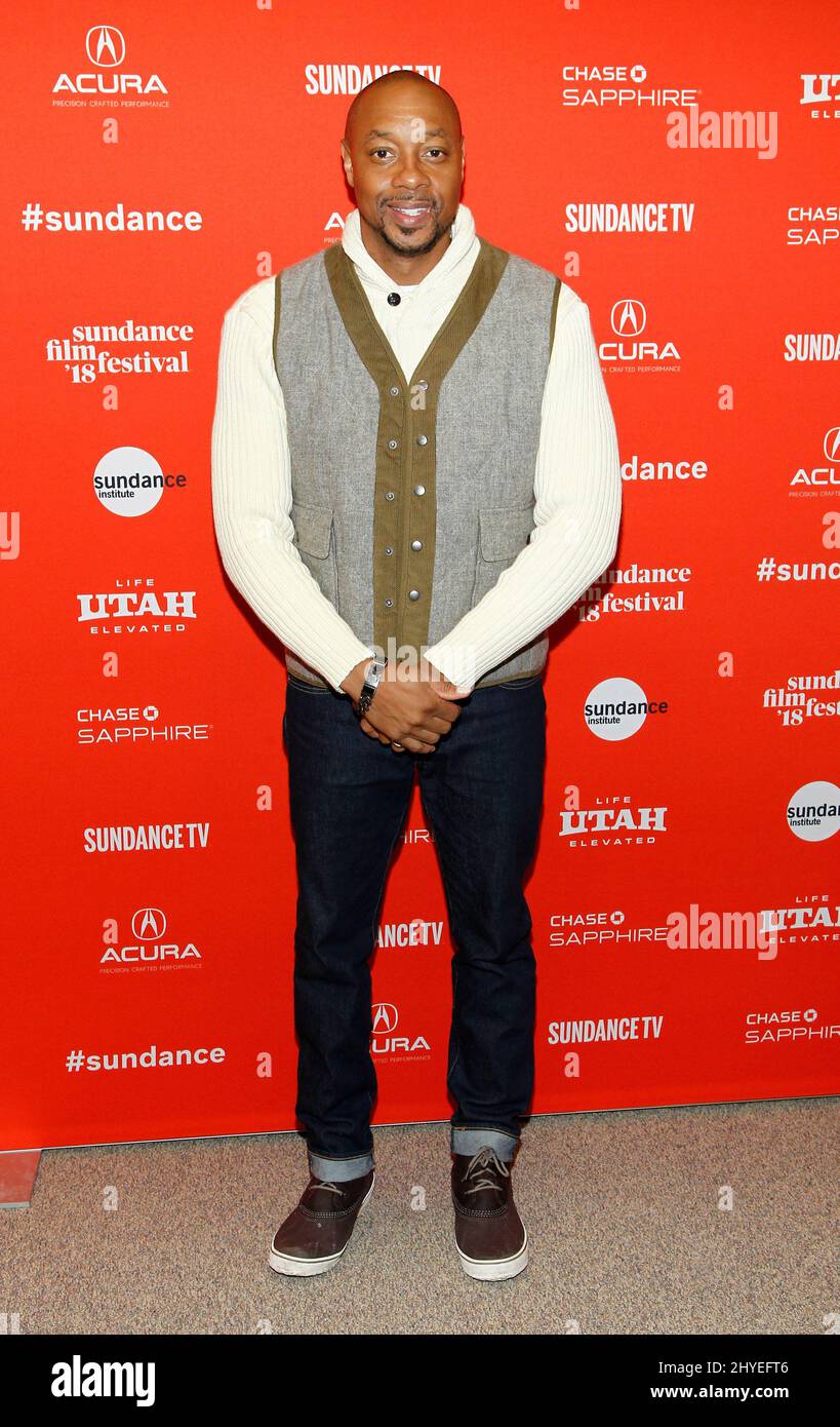 Dorian Missick at the premiere of "Monster" during the 2018 Sundance ...