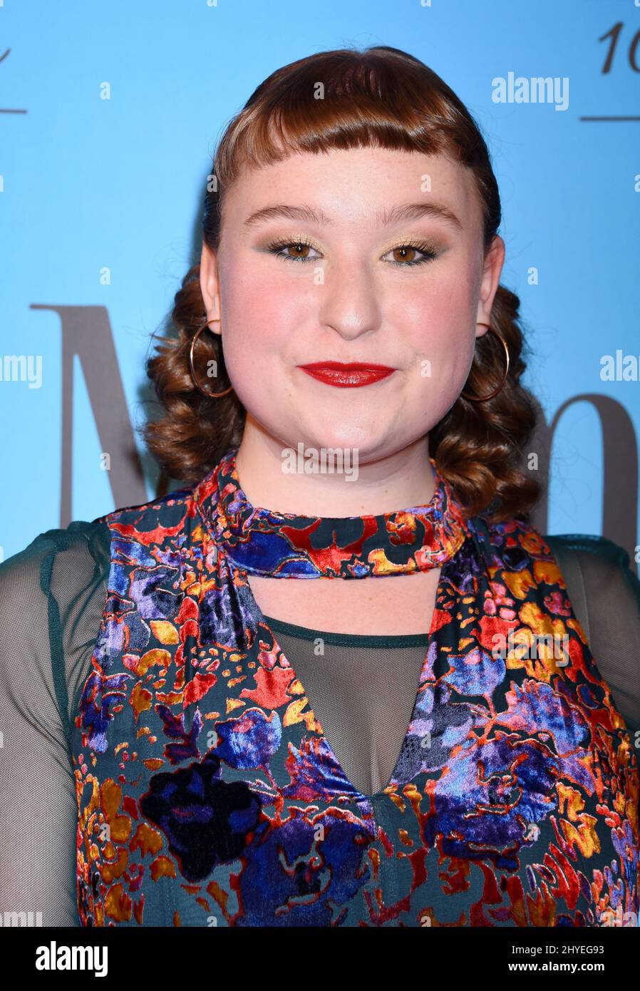 Julia Lester arriving for the "Mom" 100th Episode Celebration held at ...