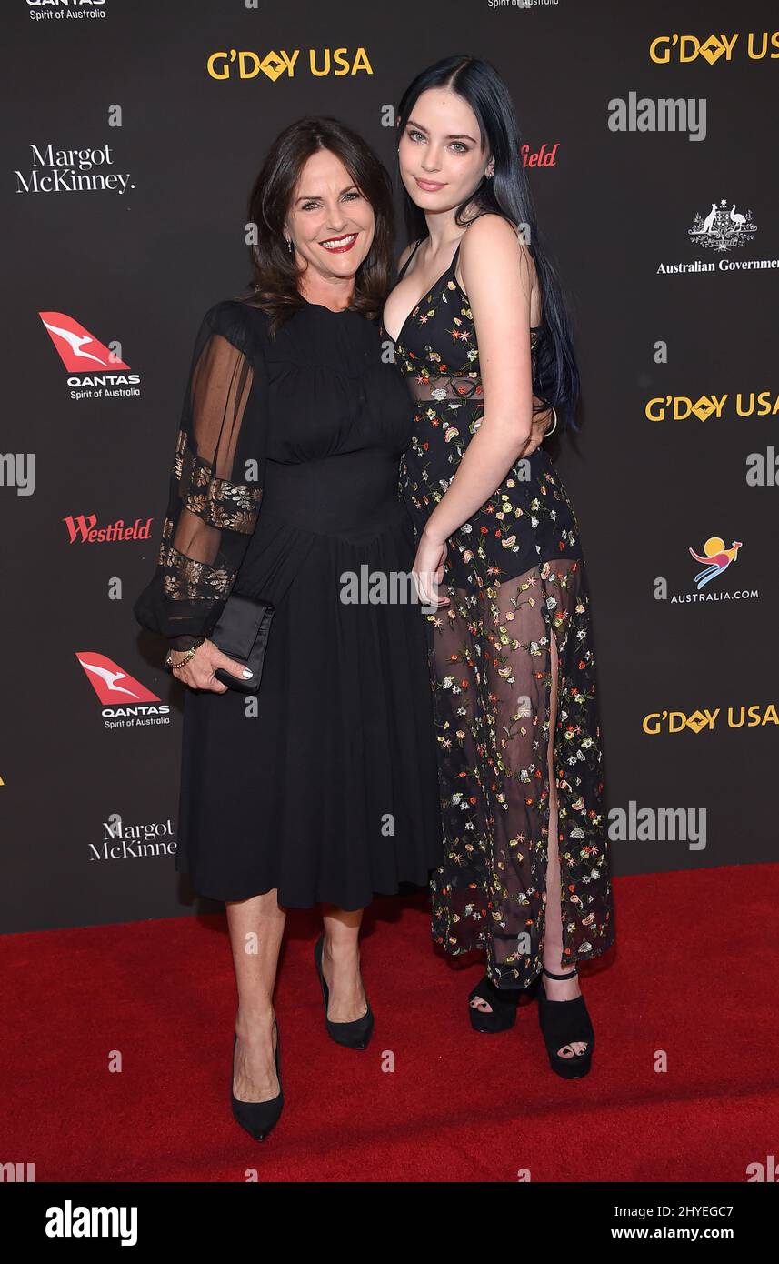 Gia Carides and Bridget LaPaglia at the 2018 G'Day USA Black Tie Gala ...