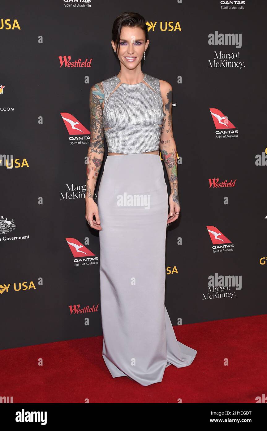 Ruby Rose at the 2018 G'Day USA Black Tie Gala held at the ...
