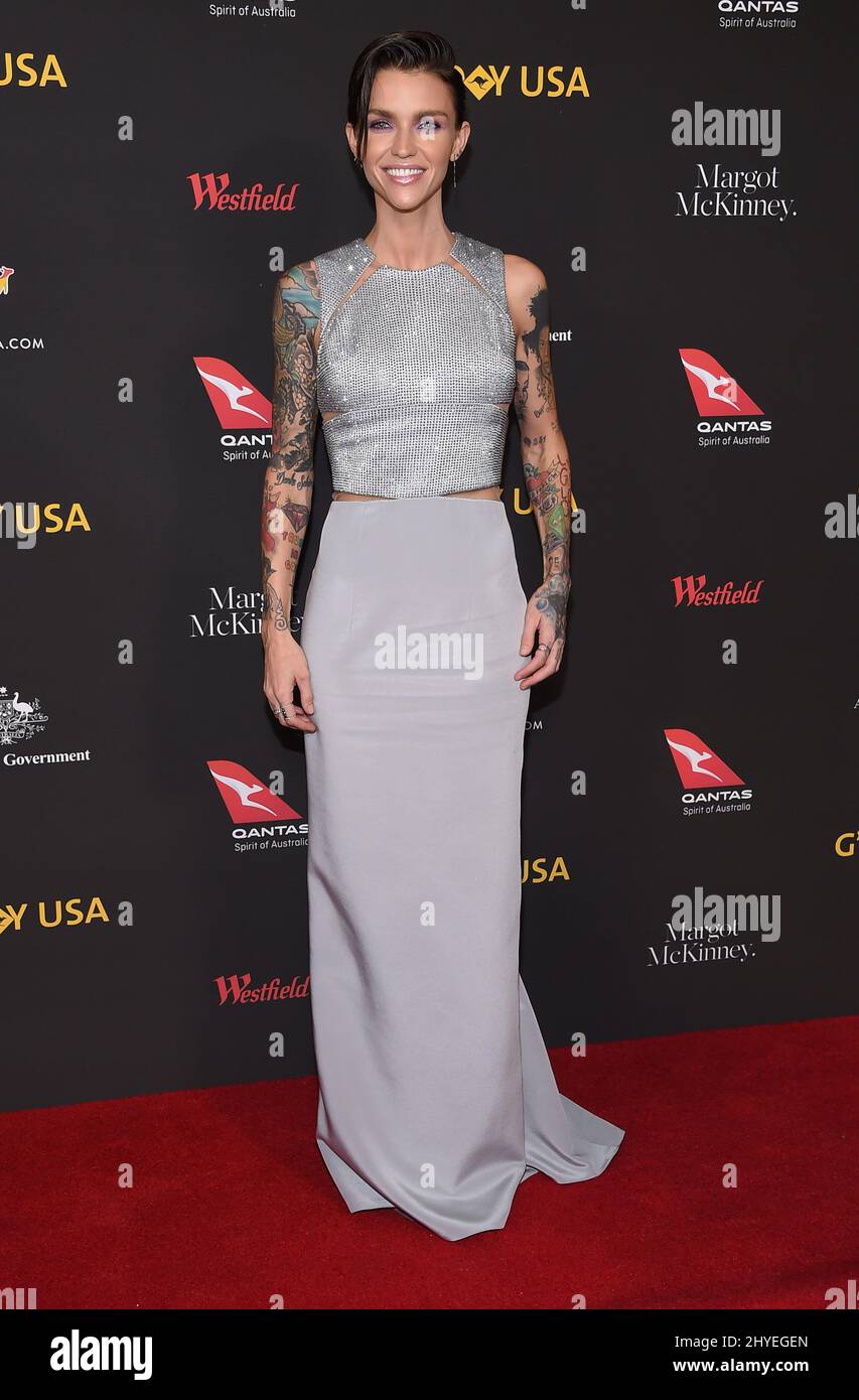 Ruby Rose at the 2018 G'Day USA Black Tie Gala held at the ...