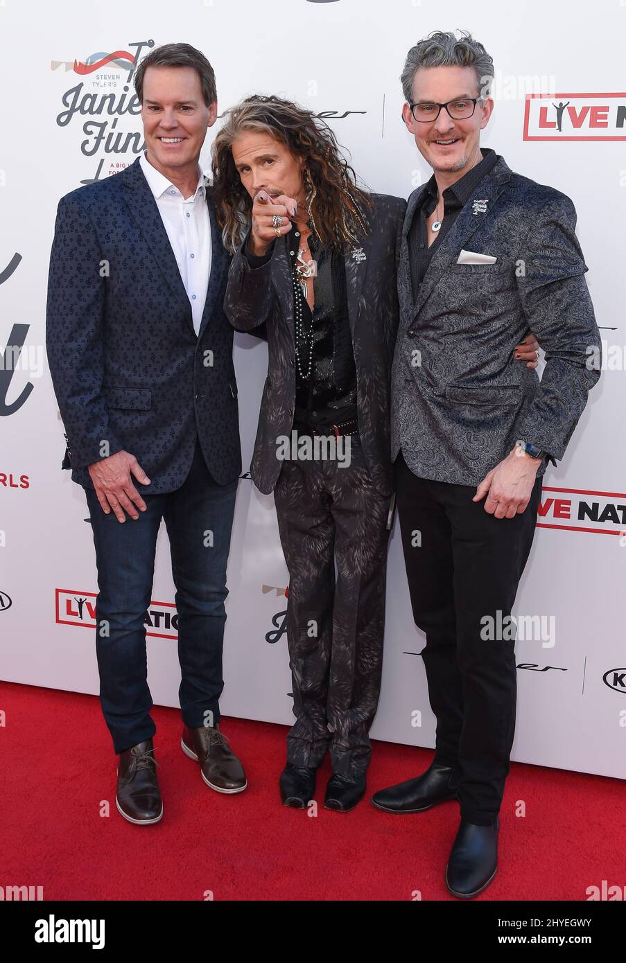 Patrick Lawler, Steven Tyler and Richard Shaw arriving to Steven Tyler ...