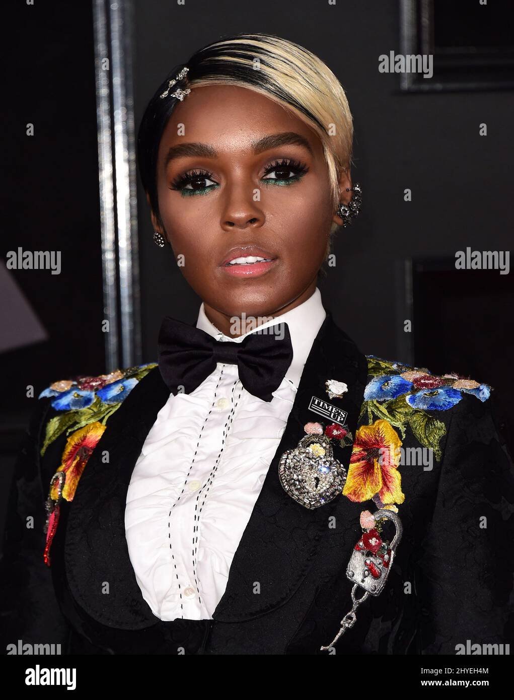 Janelle Monae at the 60th Annual GRAMMY Awards held at Madison Square ...