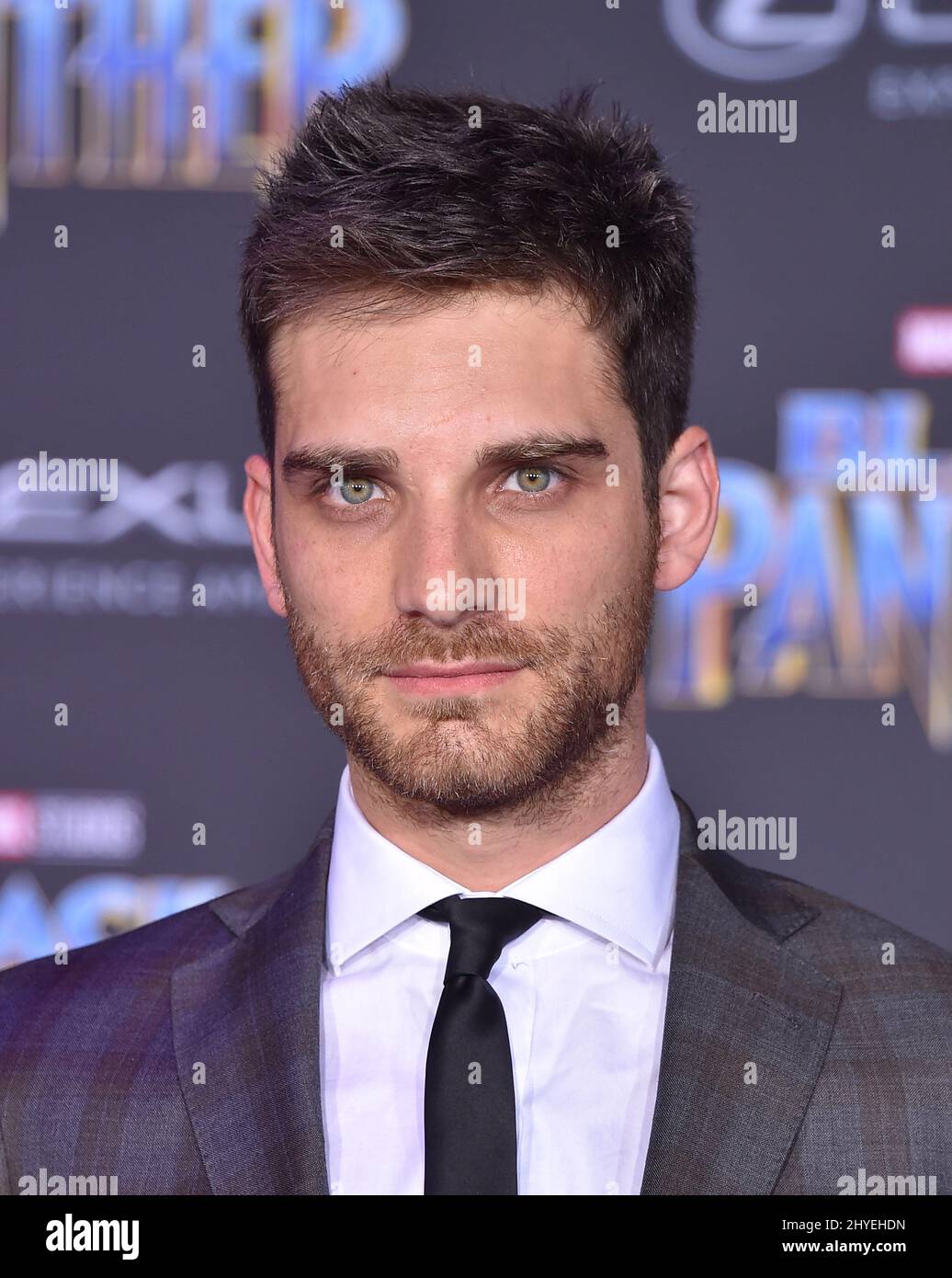Jeff Ward at the 'Black Panther' premiere held at the Dolby Theatre on ...