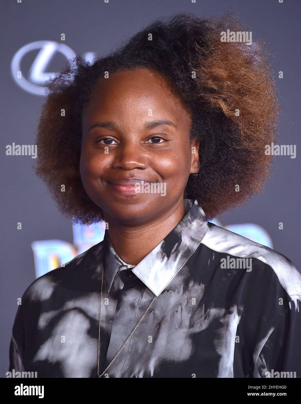Dee Rees at the 'Black Panther' premiere held at the Dolby Theatre on ...
