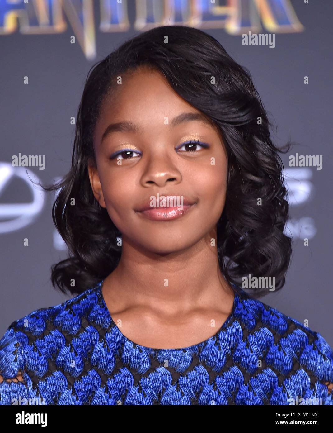 Marsai martin black panther hi-res stock photography and images - Alamy