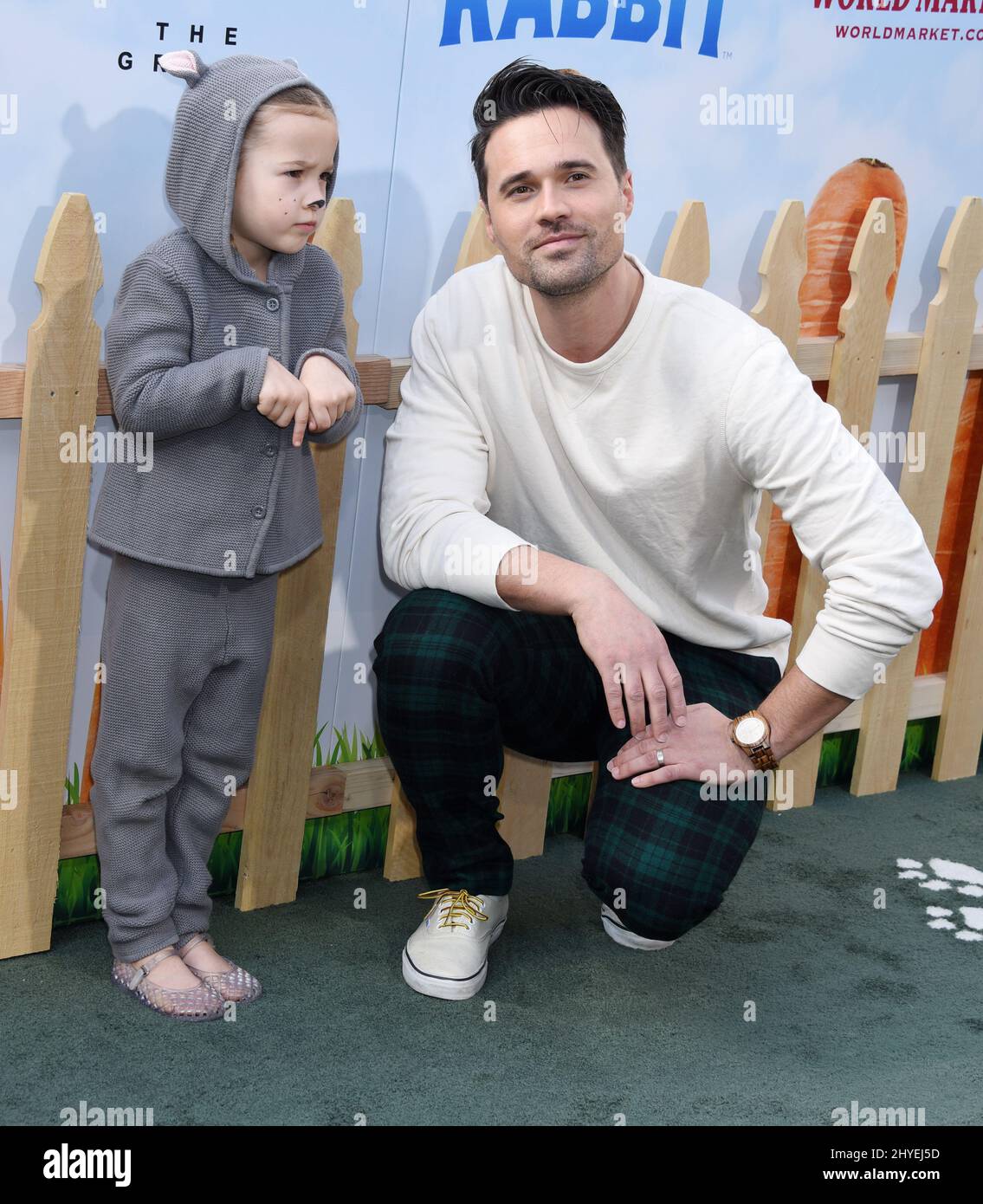 Brett Dalton and Sylvia Dalton at the "Peter Rabbit" World Premiere ...