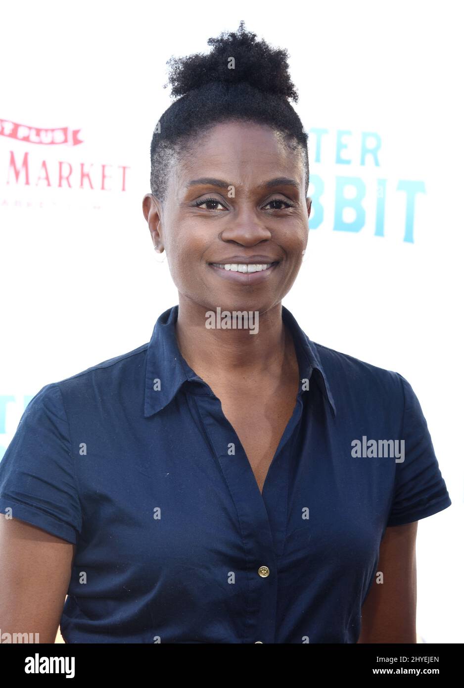 Adina Porter at the "Peter Rabbit" World Premiere held at The Grove on ...