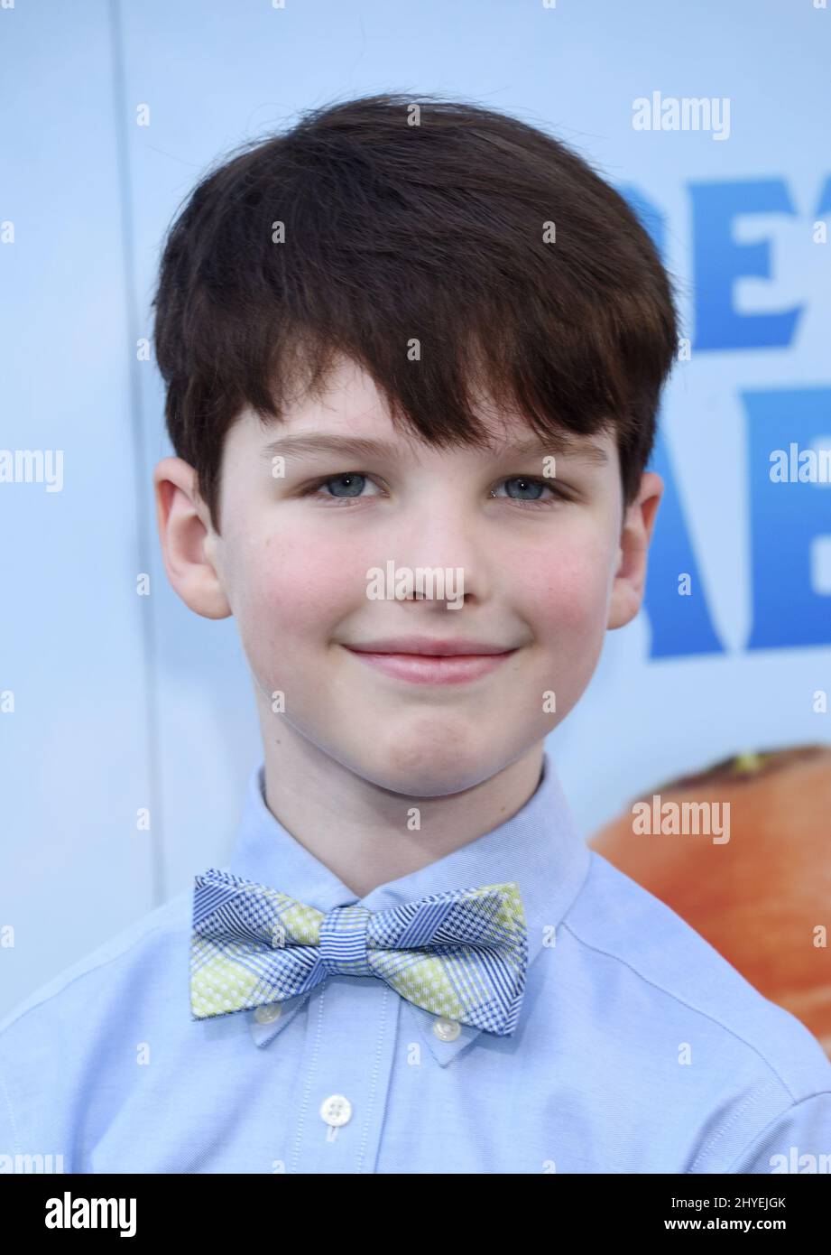 Iain Armitage at the "Peter Rabbit" World Premiere held at The Grove on ...